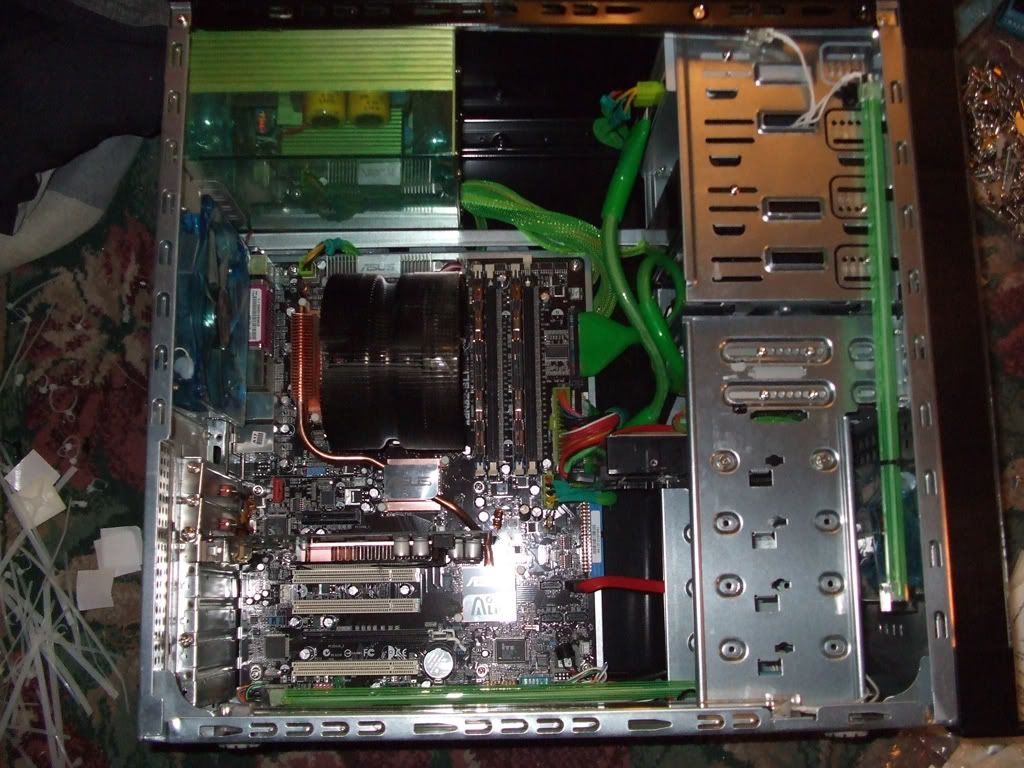 Before/After of my Wire Management Project | Overclock.net