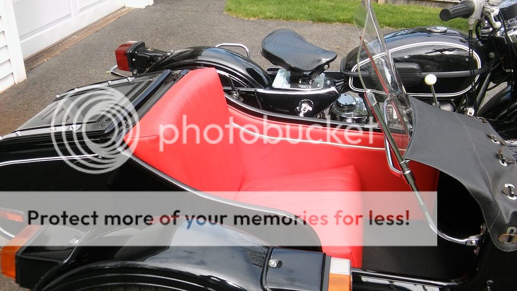 New Sidecar Interior - Soviet Steeds