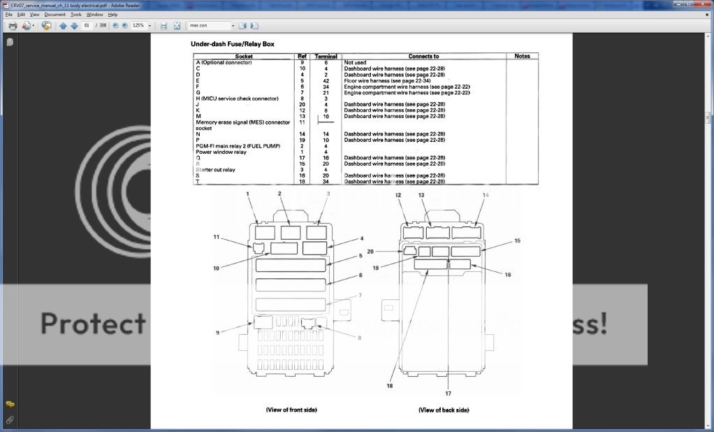 CR-V MES Connector (Gen3) | 2006+ Honda Civic Forum
