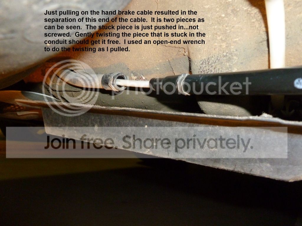 Hand brake cable replacement Part One | Volkswagen Eos Forum