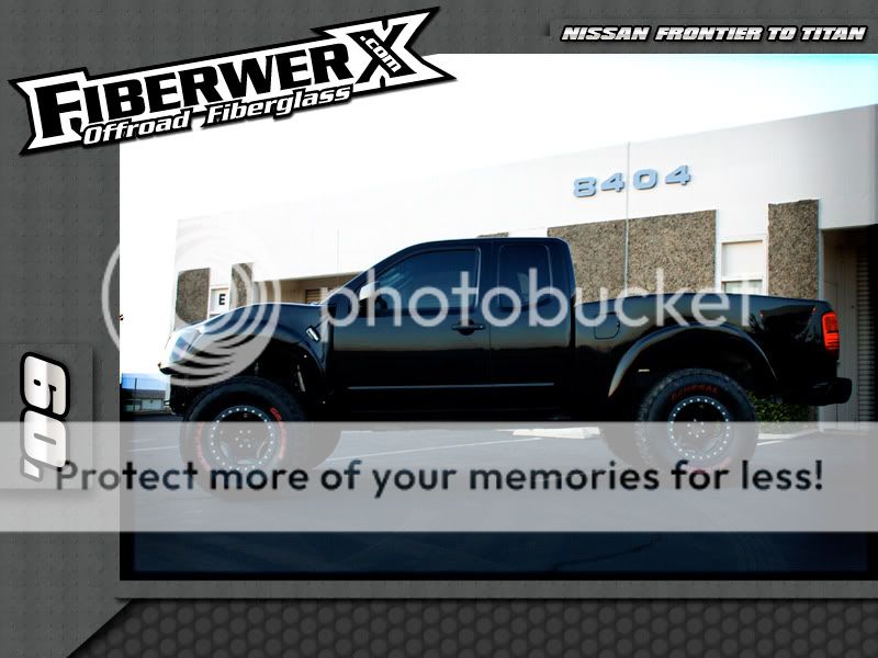 FiberwerX Releases Nissan Frontier Fuzion System | race-deZert