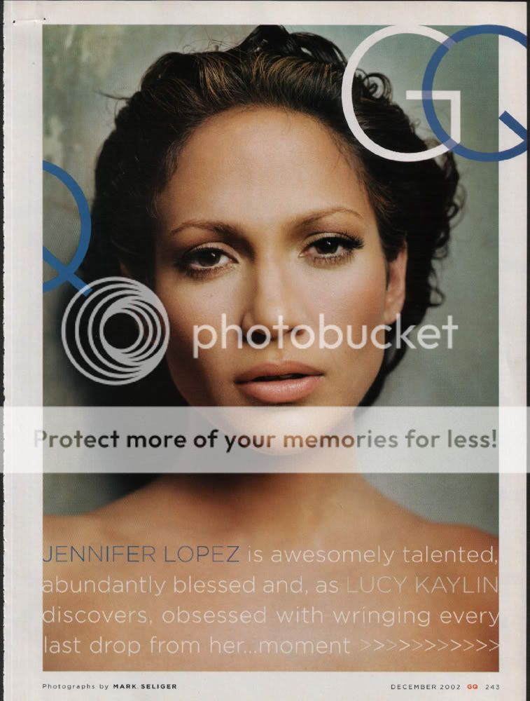 GQ Magazine - December 2002 - BBJLo